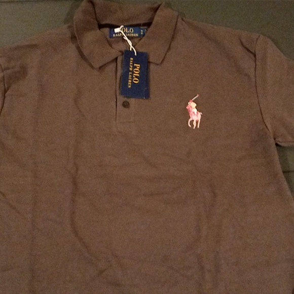 Polo Ralph Lauren | Shirts | Brand New Mens Big Pink Pony Polo ...